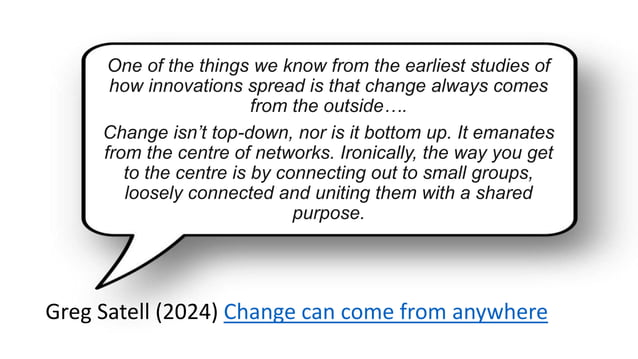 Making change happen: learning from "positive deviancts" | PPT