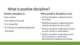 POSITIVE DISCIPLINE OF CHILDREN IN OUR CARE.pptx