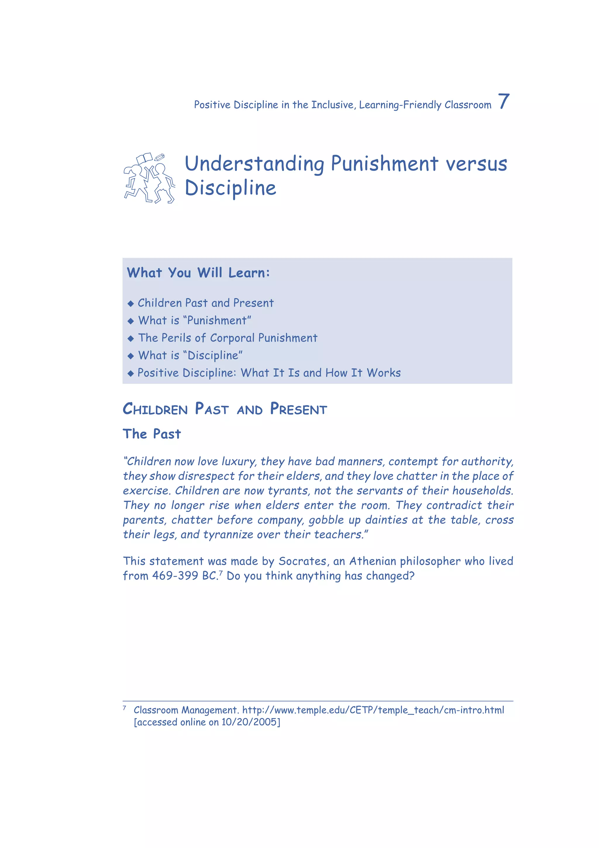 Positive discipline guide for teachers | PDF