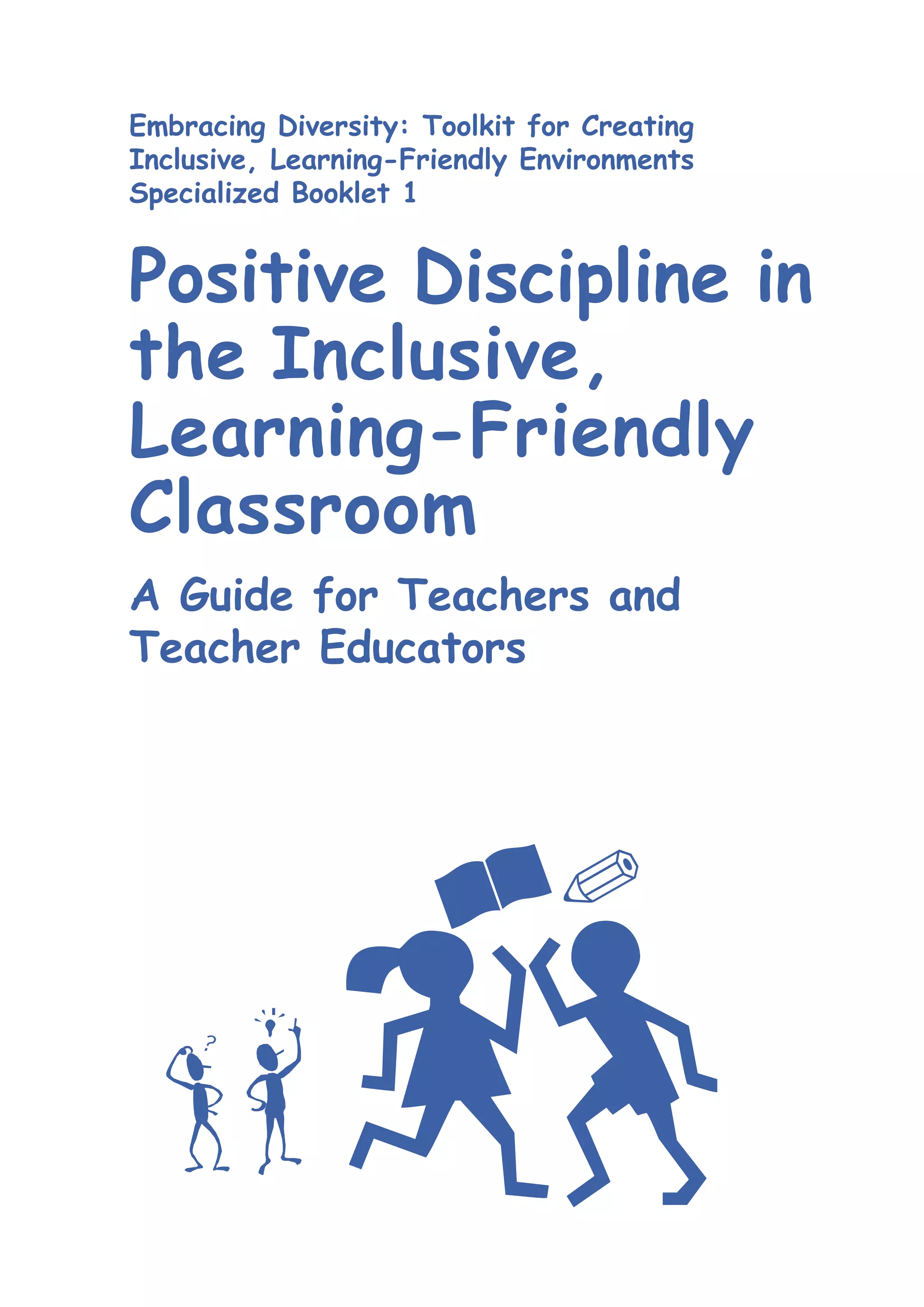 Positive discipline guide for teachers | PDF