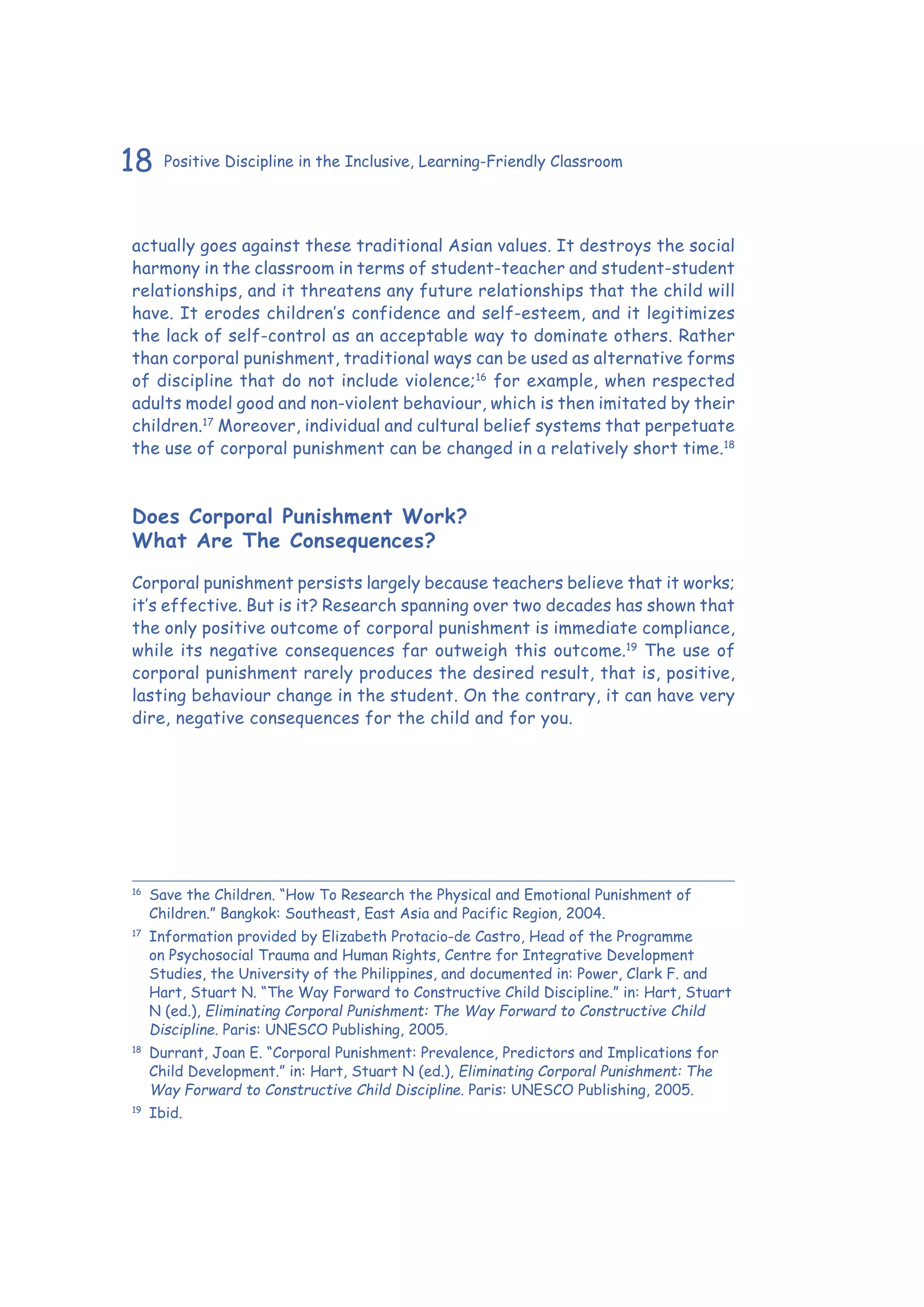 Positive discipline guide for teachers | PDF