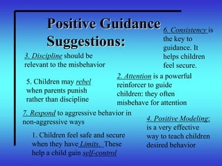 positivediscipline8.ppt | Parenting Children Aged 4-11 | Parenting