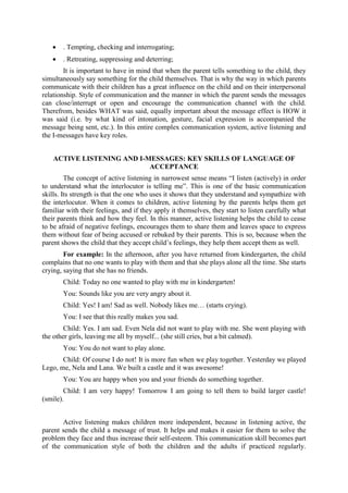 Positive discipline and positive parenting | PDF