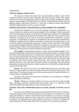 Positive discipline and positive parenting | PDF