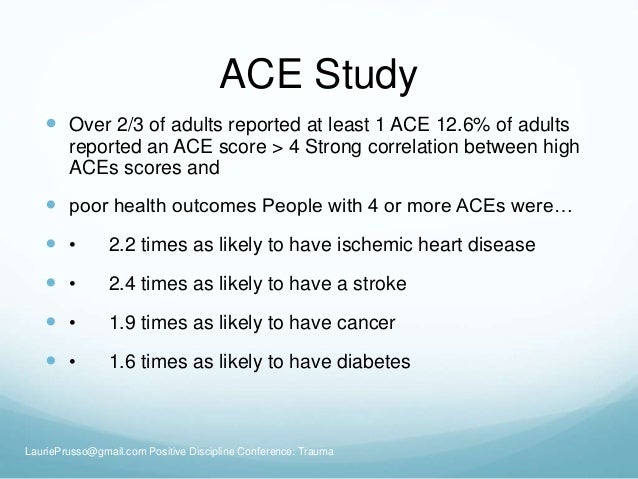 Positive discipline conference trauma