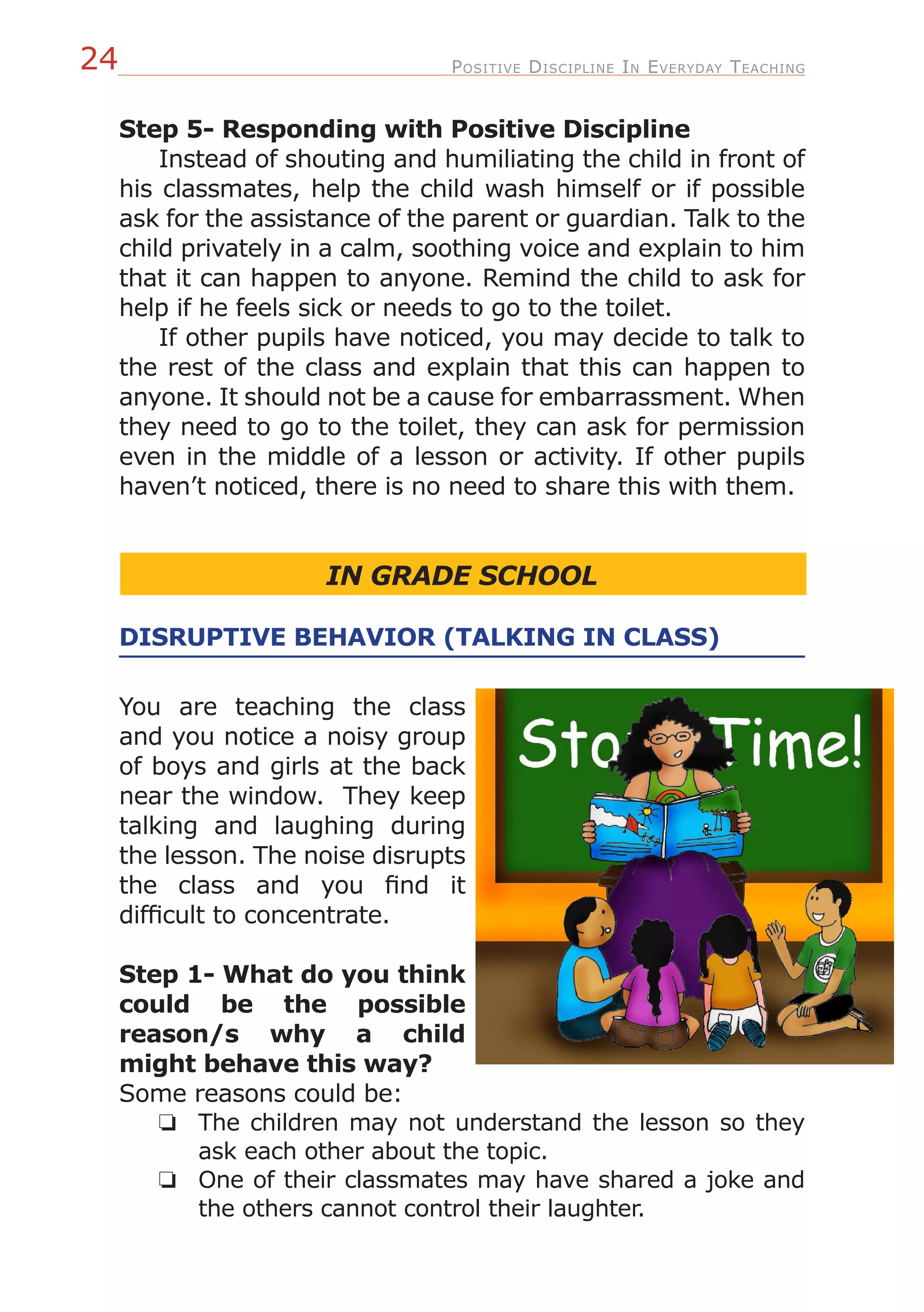 Positive discipline in everyday teaching a primer for filipino teachers ...