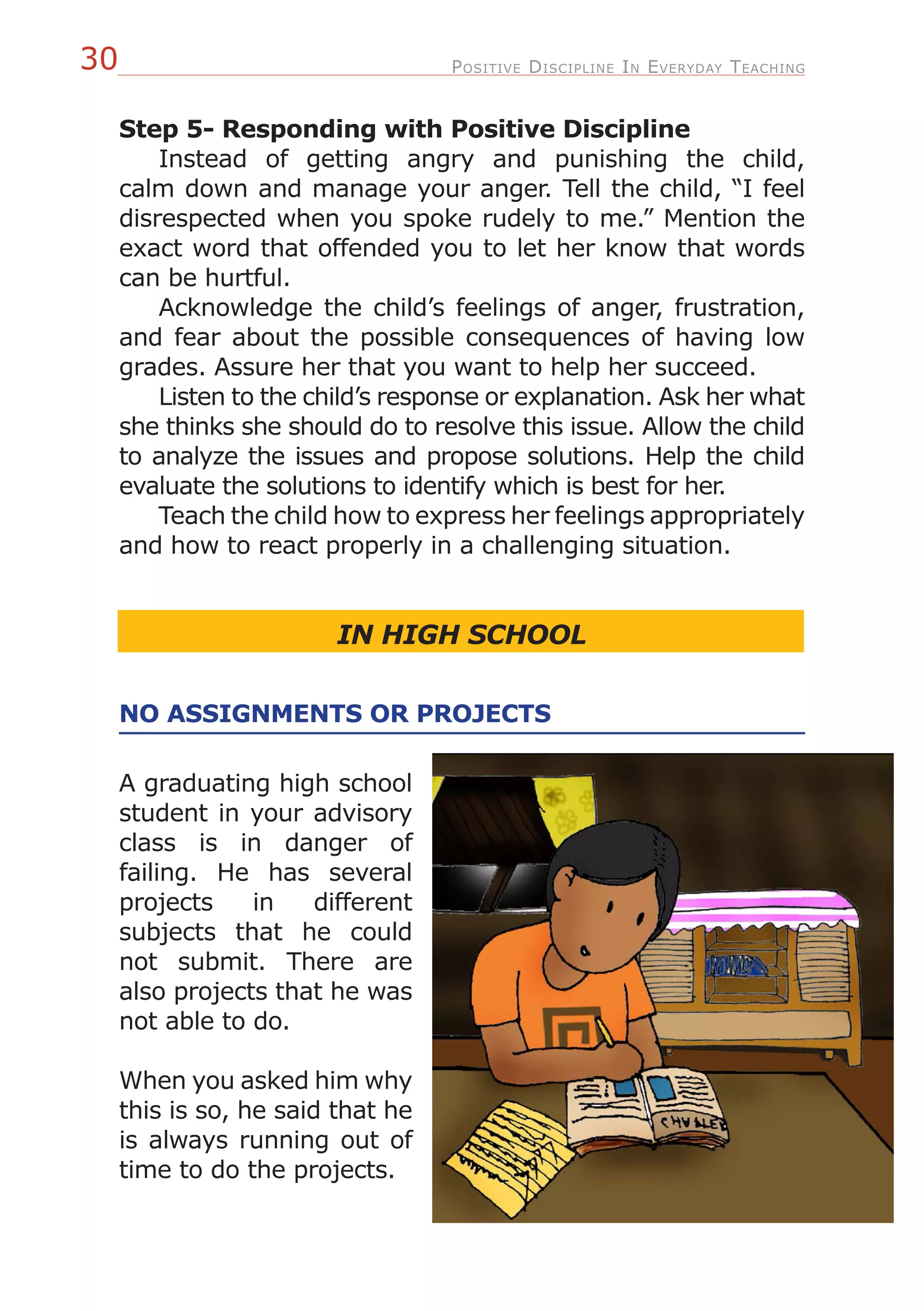 Positive discipline in everyday teaching a primer for filipino teachers ...