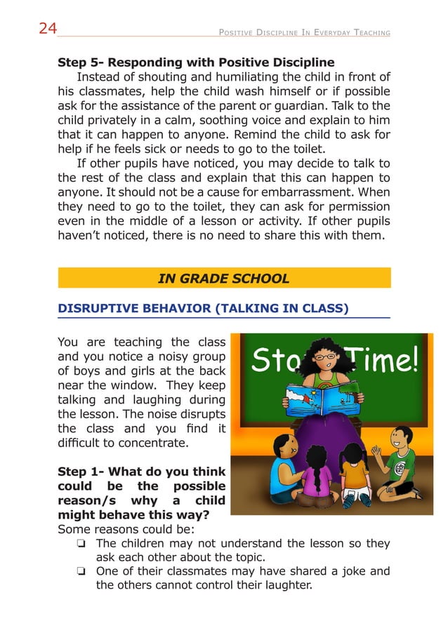 Positive discipline in everyday teaching a primer for filipino teachers ...