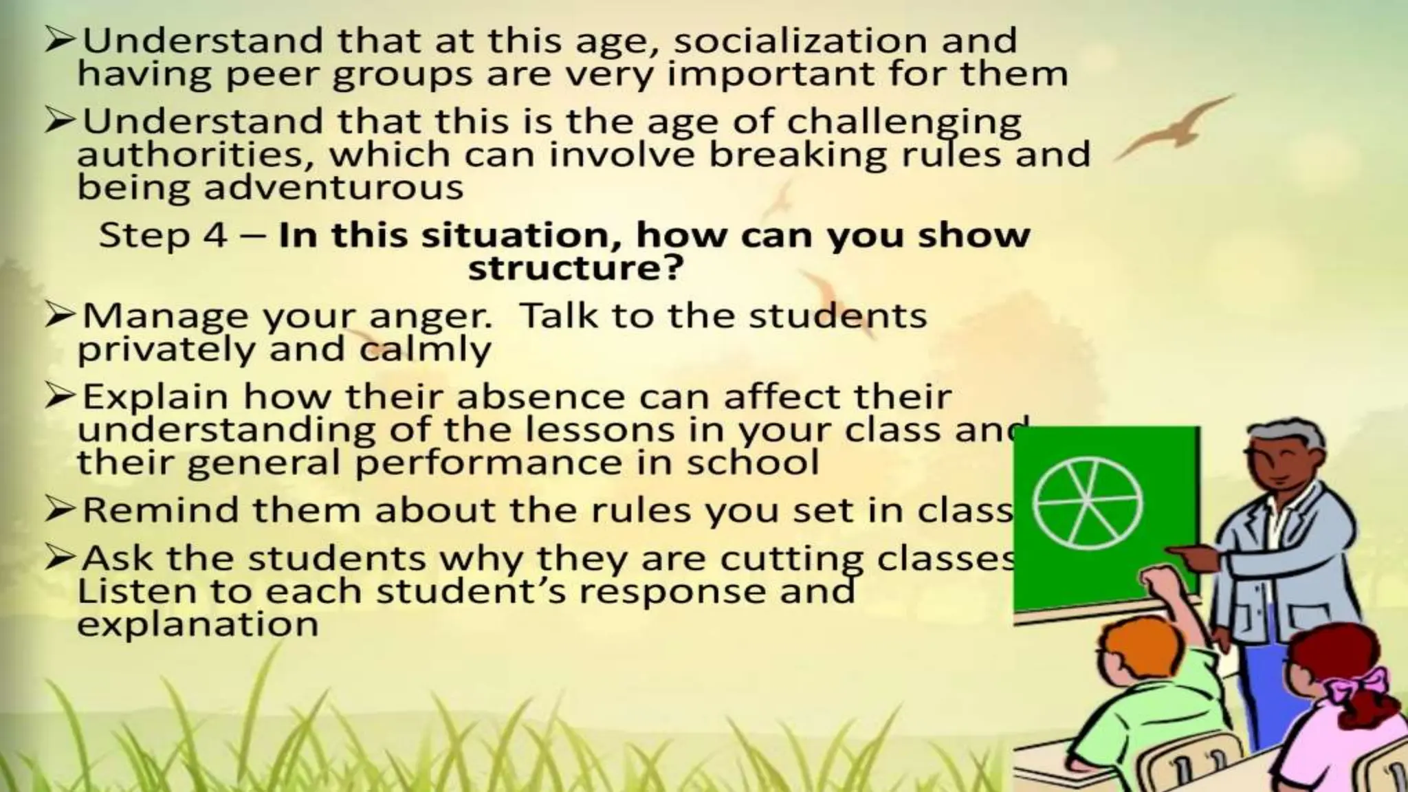 POSITIVE DISCIPLINE INSIDE THE CLASSROOM.pptx