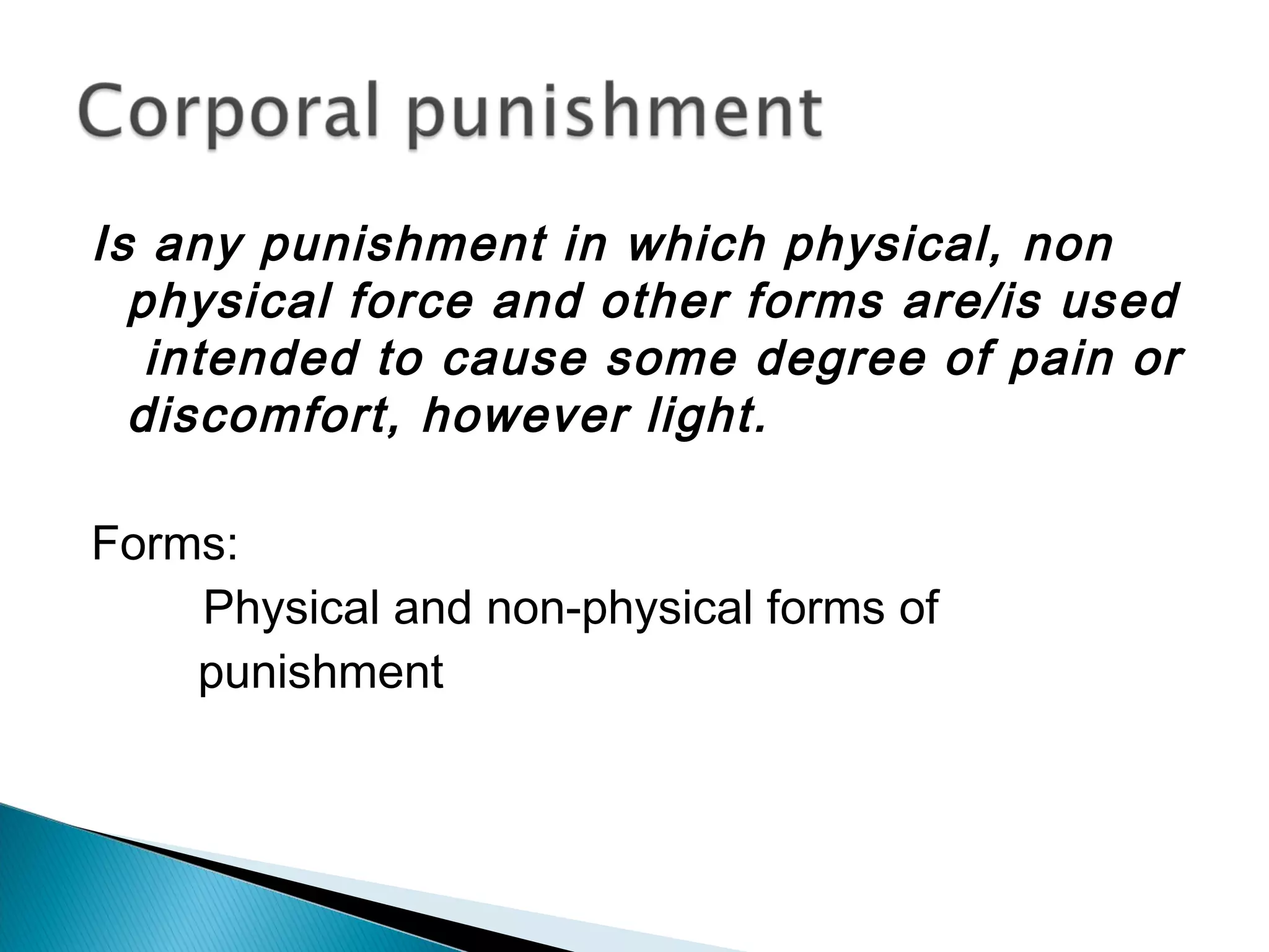 Positive Approach to Child Discipline and the School | PPT