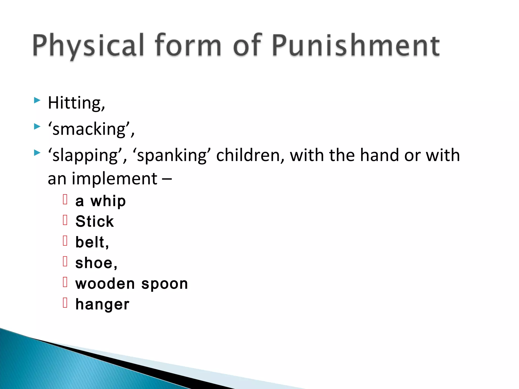 Positive Approach to Child Discipline and the School | PPT