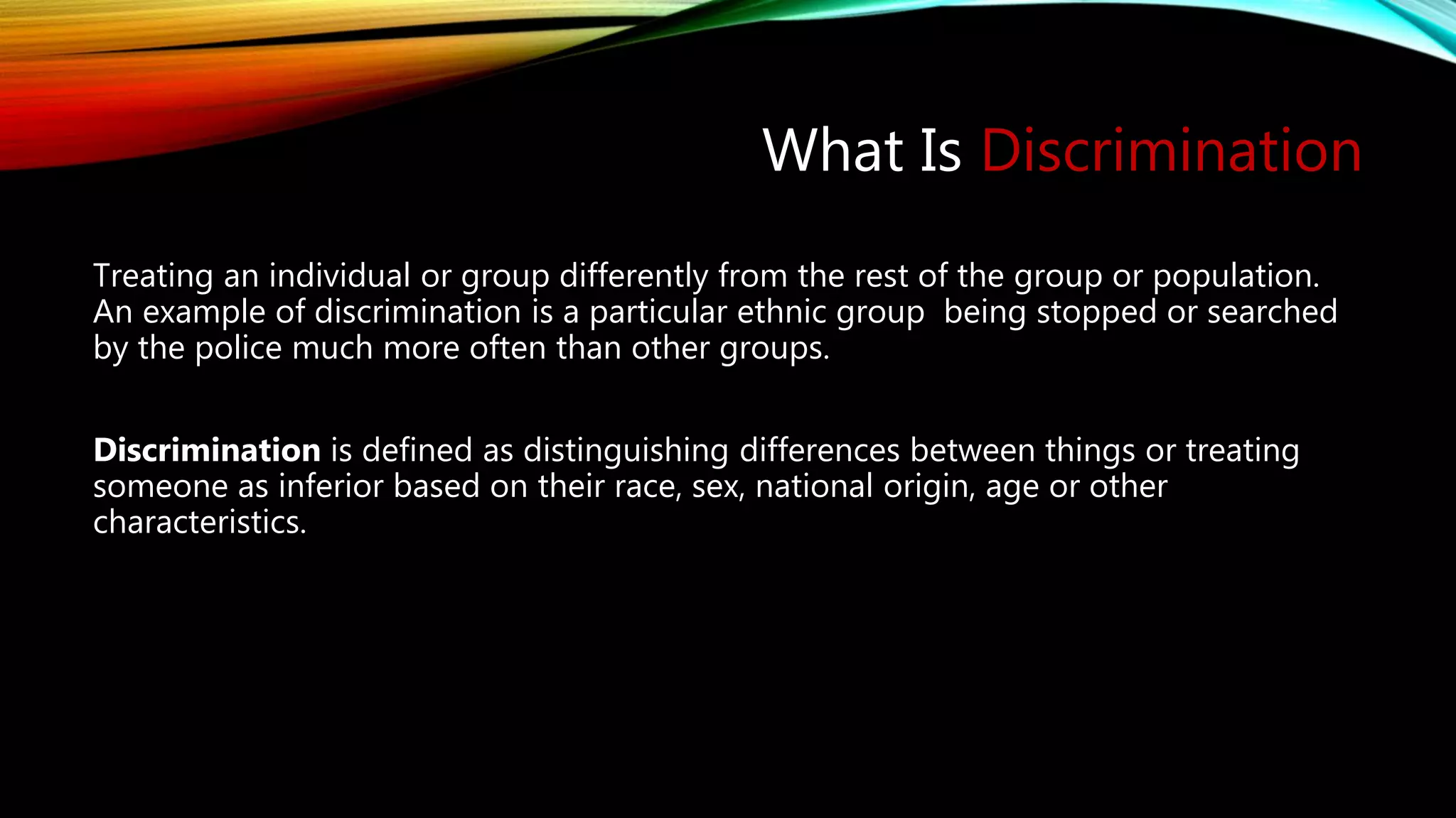 Positive discrimination ppt | PPTX