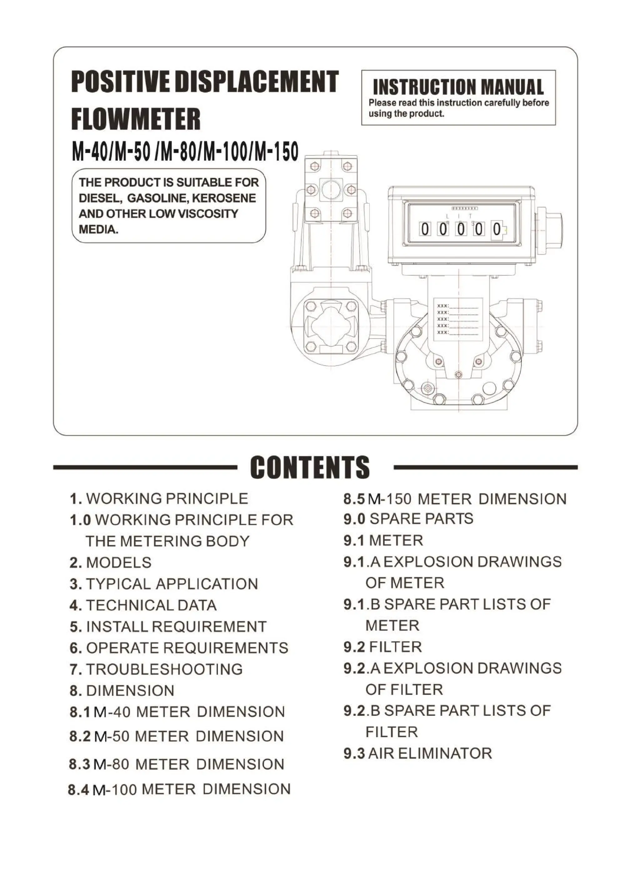 positive displacement flow meter manual.pdf