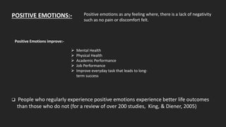 Positive emotions | PPTX