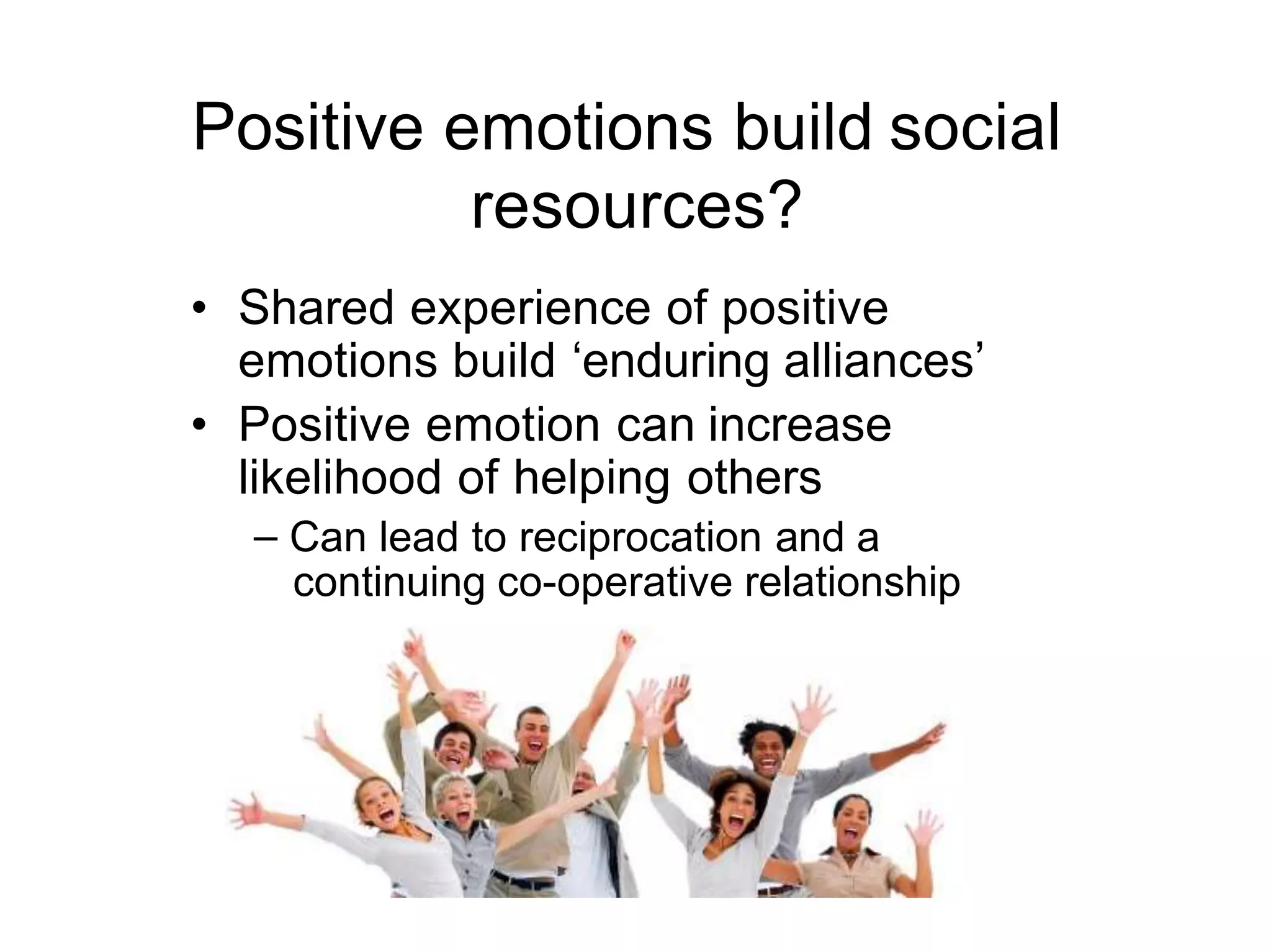 Positive Emotions | PPTX | Mental Health | Diseases and Conditions