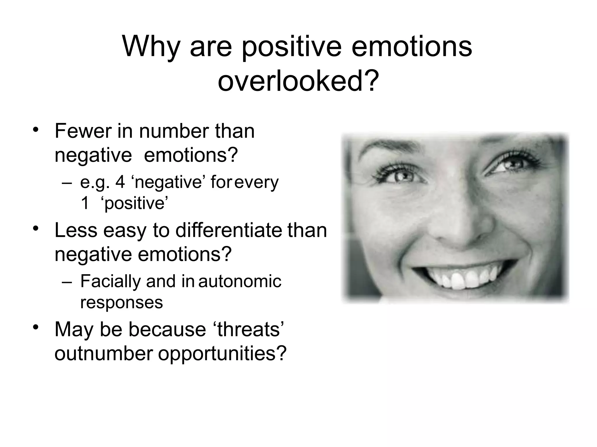 Positive Emotions | PPTX | Mental Health | Diseases and Conditions