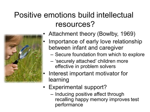 Positive Emotions | PPTX | Mental Health | Diseases and Conditions