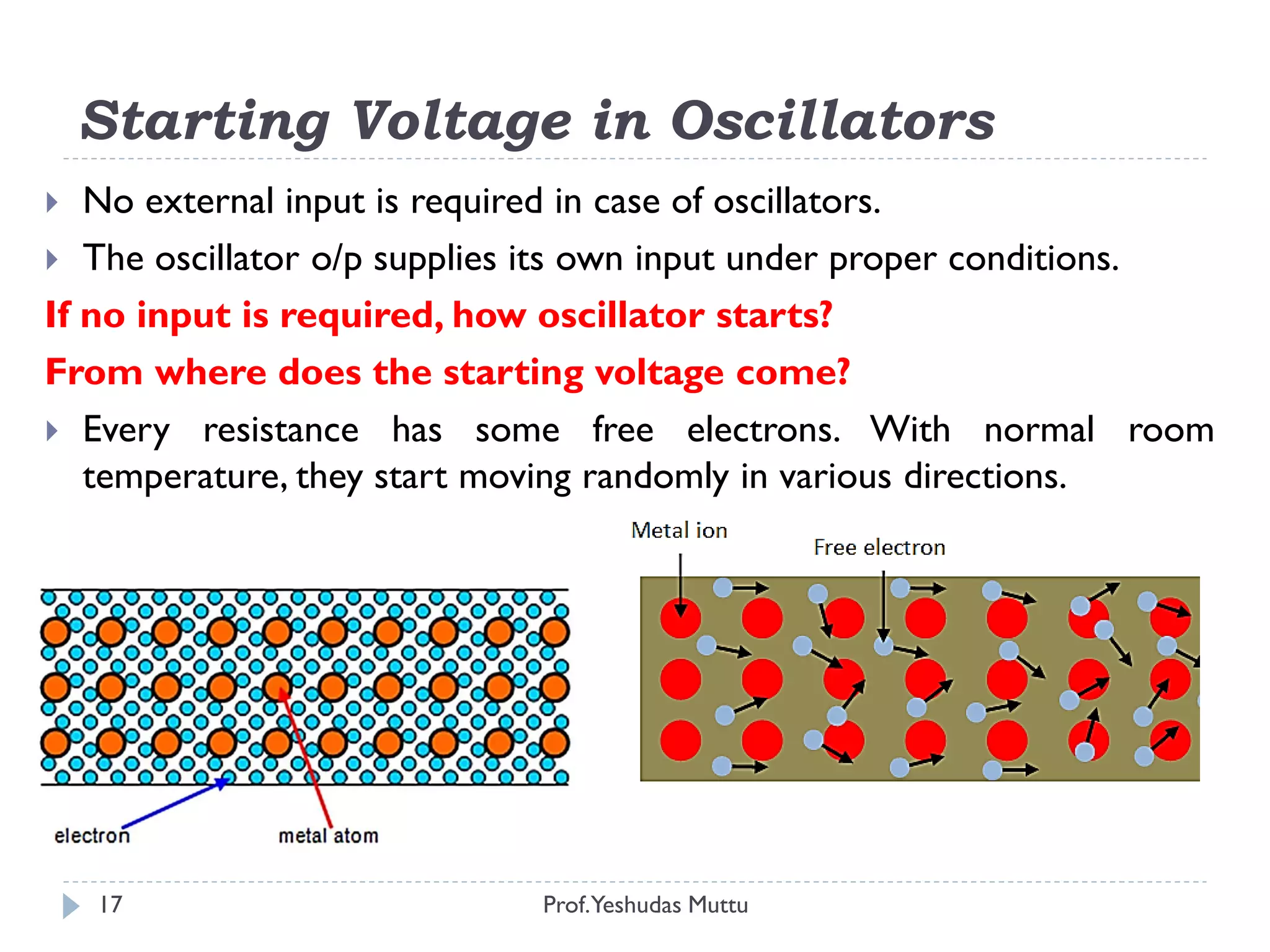 Positive Feedback Oscillators Pdf