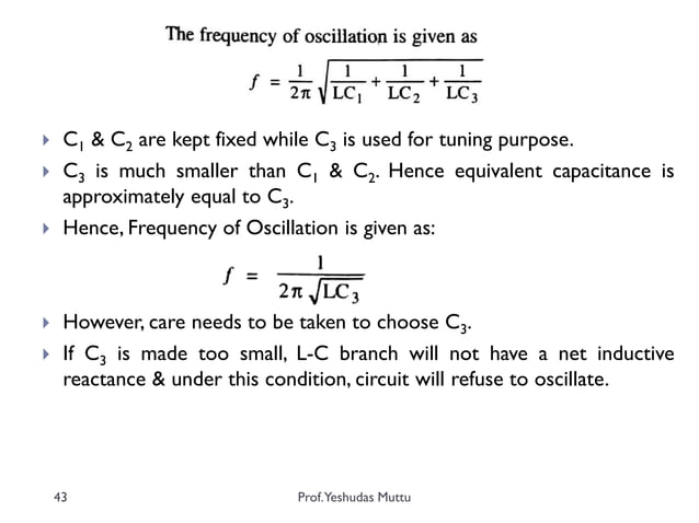 Positive feedback: Oscillators | PDF