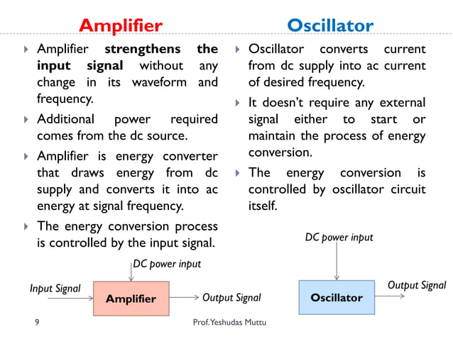 Positive feedback: Oscillators | PDF