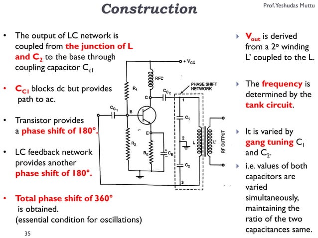 Positive Feedback Oscillators