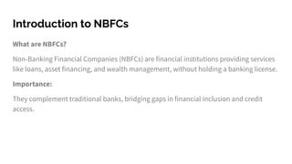 Positive Growth For India’s NBFC Sector | PPT