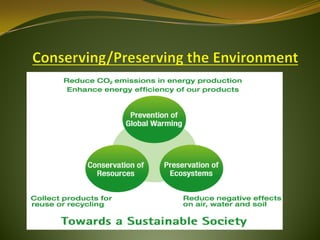 Positive impact of human activities | PDF