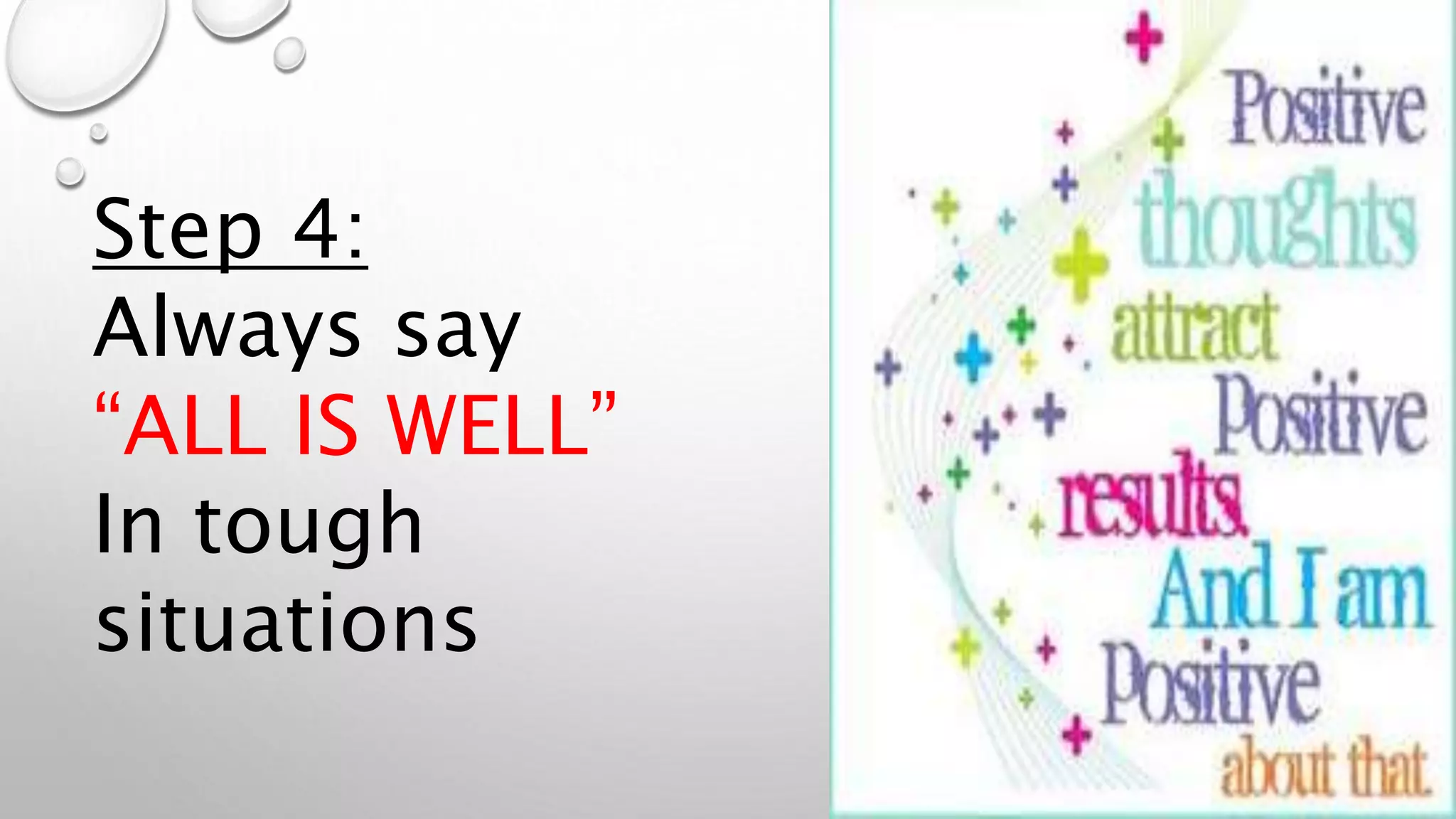 Positive intention | PPTX