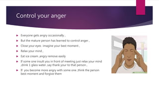 Positive manner in your daily life | PPT