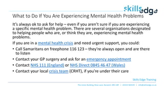 Positive mental health | PPTX