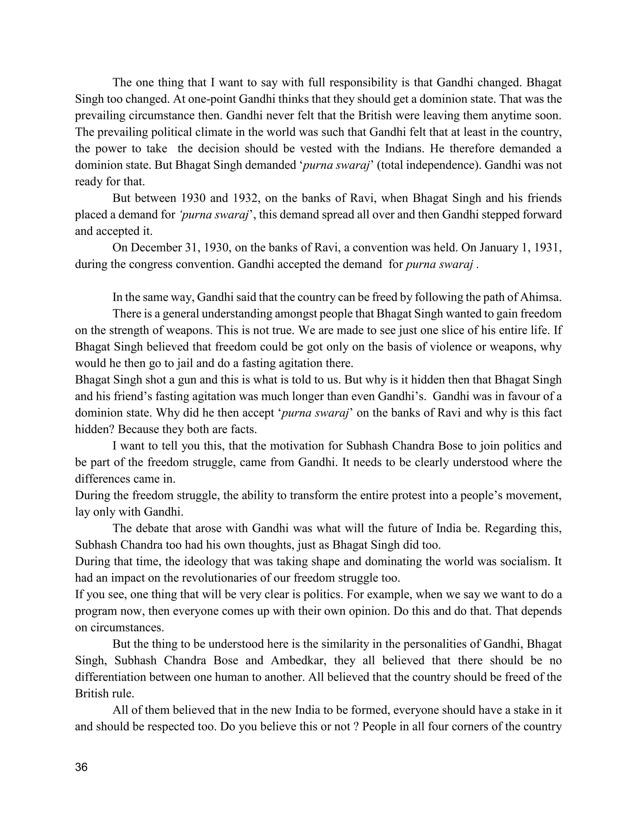 POSITIVE NATIONALISM - The foundation of India’s future | PDF