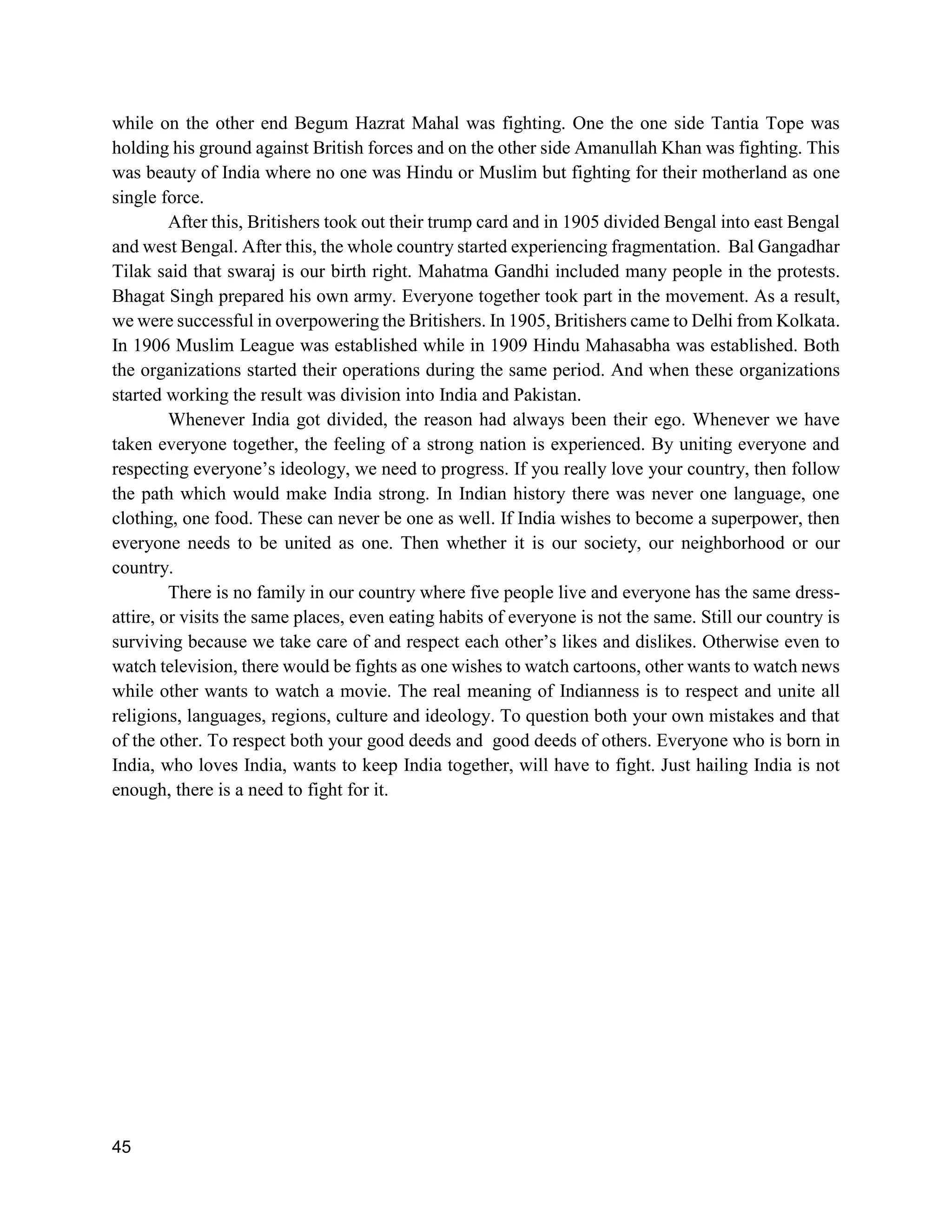 POSITIVE NATIONALISM - The foundation of India’s future | PDF