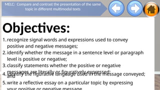 analyzing messages conveyed in a text.ppt