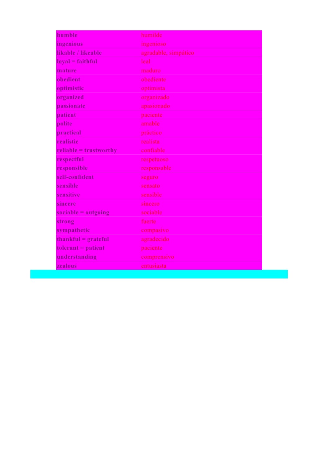 Positive Negative Adjectives For Personality positive-negative-adjectives-for-personality