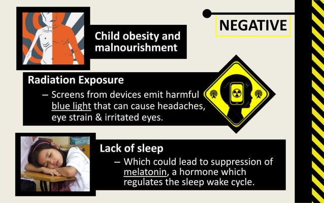 Positive & negative effects of mobile phones on kids | PPTX | Eye and ...