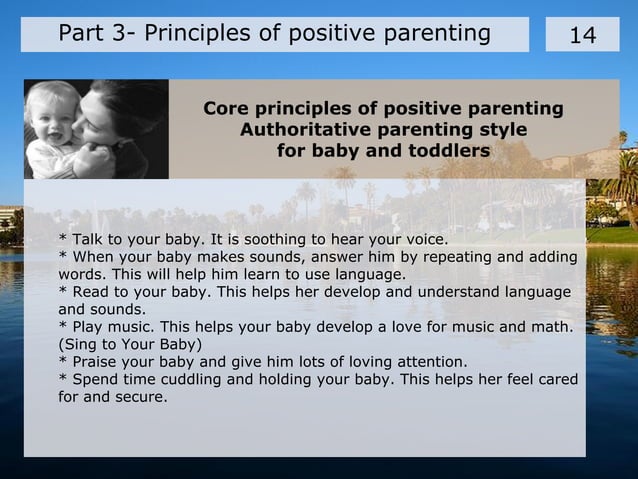 Positive parenting | PDF | Parenting Babies and Toddlers | Parenting
