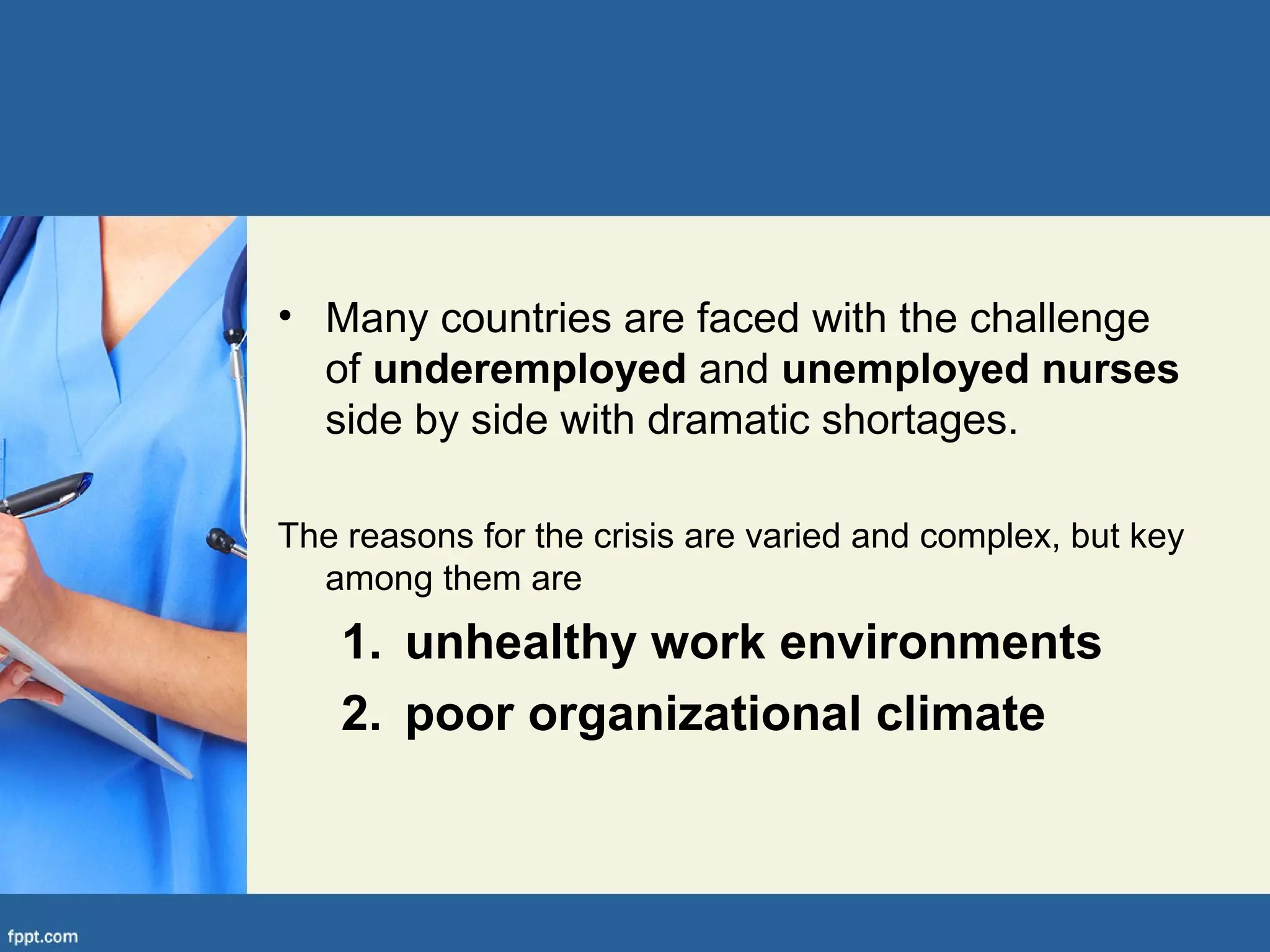 Positive Practice Environment for Nurses | PPT