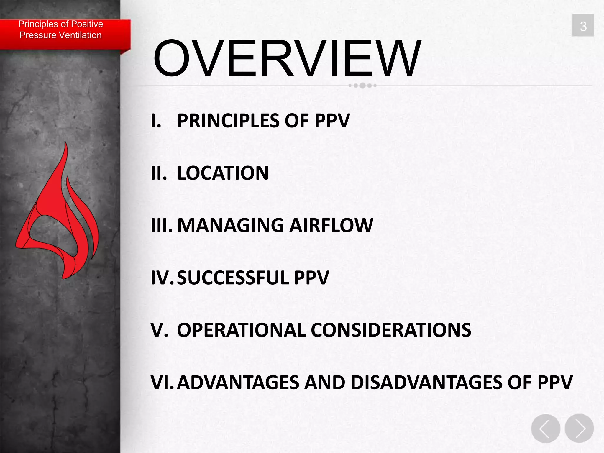 Principles of Positive Pressure Ventilation | PPTX