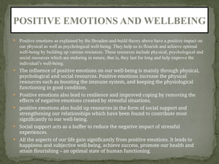 Positive Psychology is the subject of finding good things | PPTX