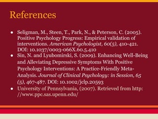 Positive psychology | PDF