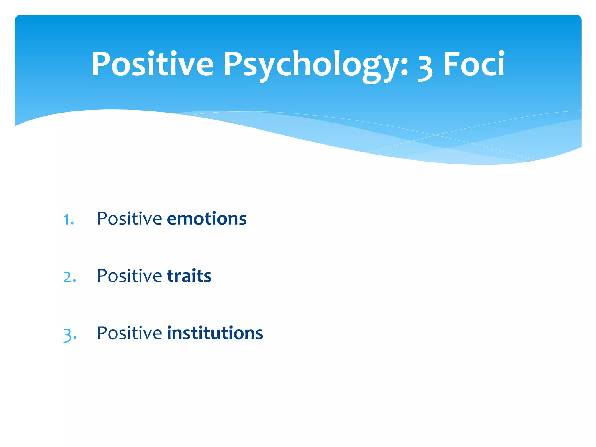 The Science of Happiness: Positive Psychology and You | PPTX