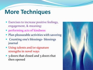 Positive psychology | PPTX