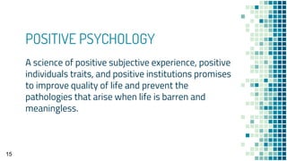 Positive psychology | PPTX