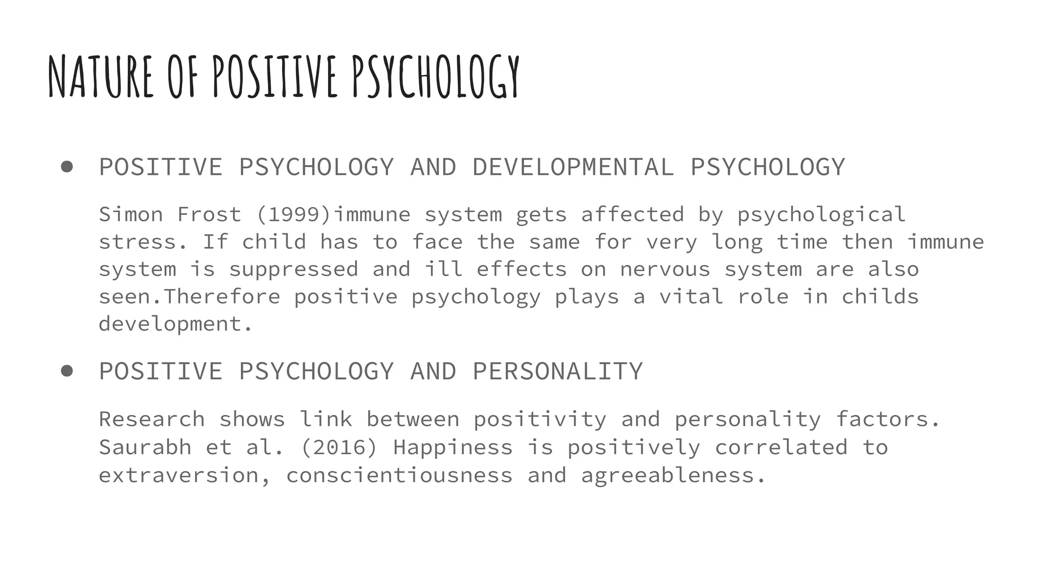 Positive psychology | PPTX