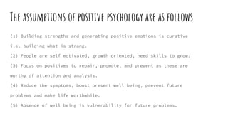 Positive psychology | PPTX