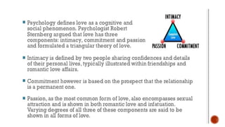 LOVE- POSITIVE PSYCHOLOGY............... | PPTX