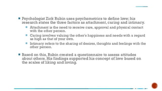 positive psychology-love................. | PPT