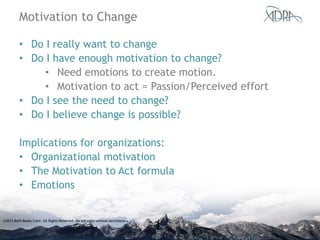 Positive Psychology and Change: Implications for Change Management | PPTX