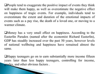 Positive psychology at glance | PPTX