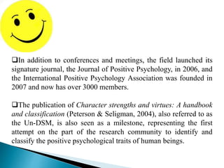 Positive psychology at glance | PPTX